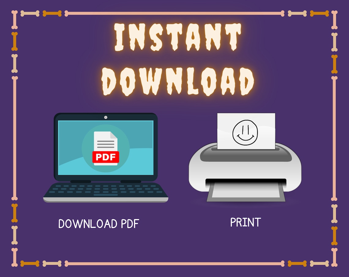 Count on Halloween Coloring Pages Digital Download for Kids - Etsy