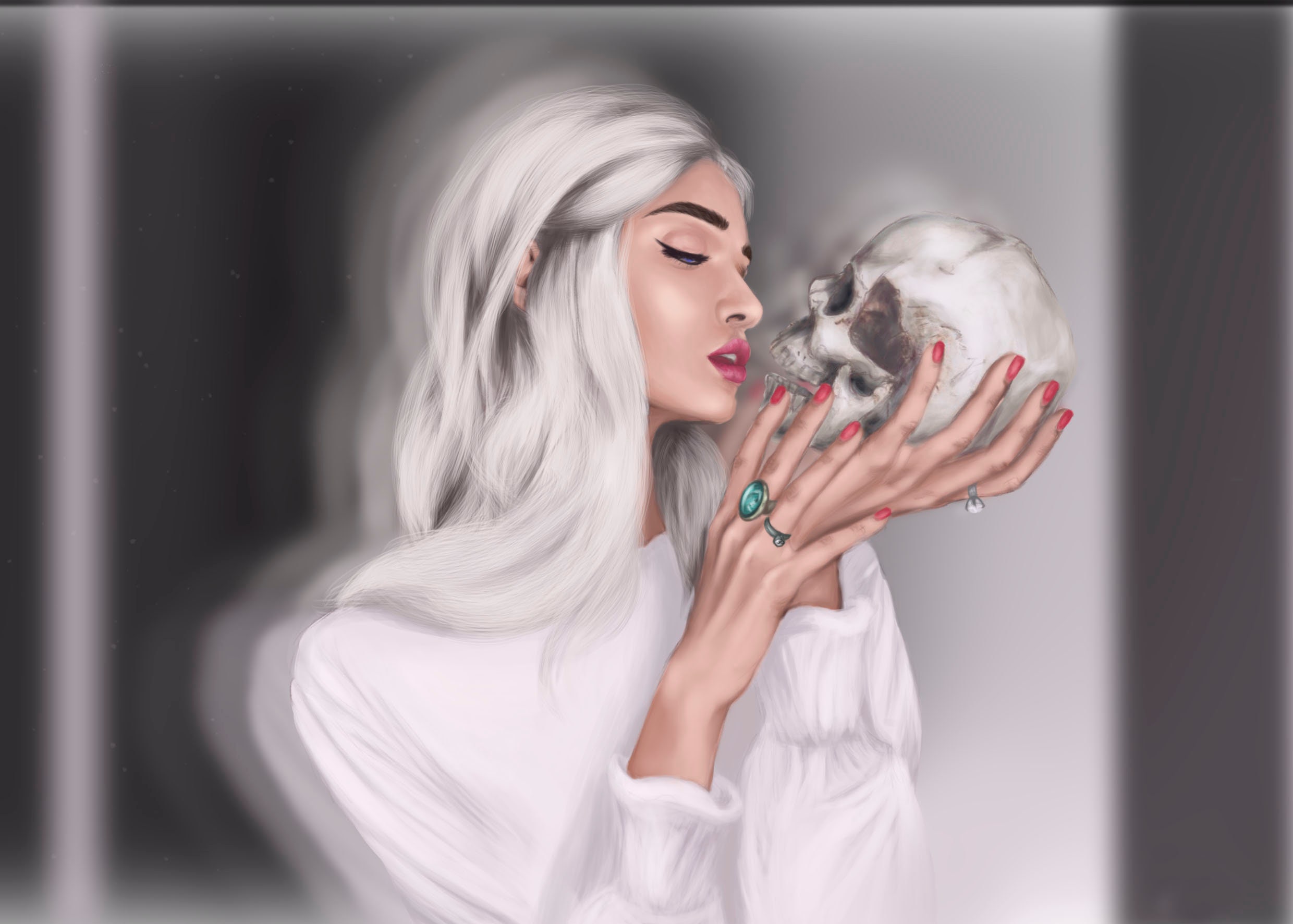 Native American Custom Portrait Native American Girl Native American ...