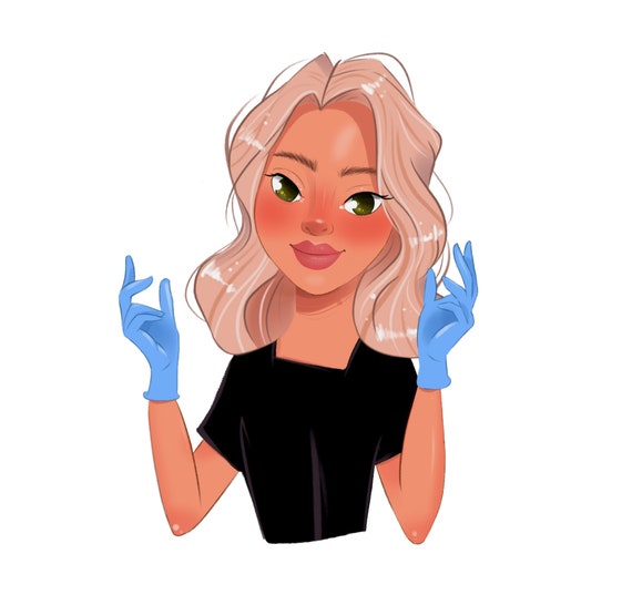 Doctor Avatar Nurse Avatar Custom Medical Avatar Custom - Etsy