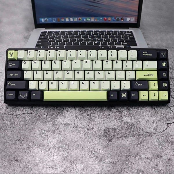 Black and Yellow Keyboard - Etsy