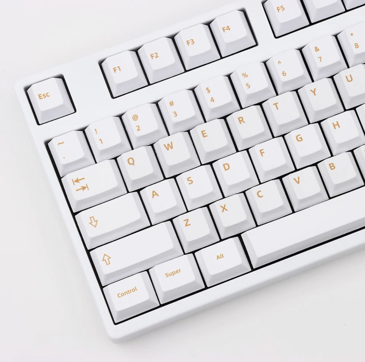 Gold Computer Keyboard