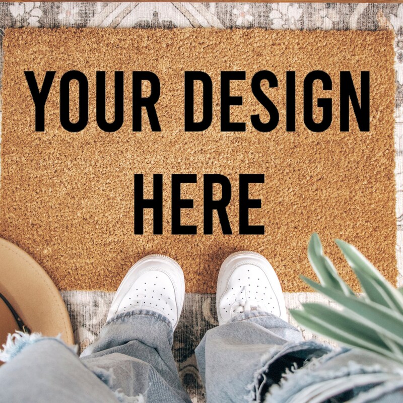 Large Custom Doormat - Etsy