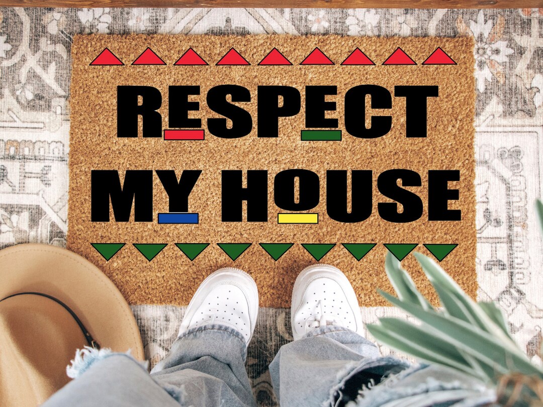Respect My House Martin Lawrence Tv Show Custom Welcome Mat, Perfect ...