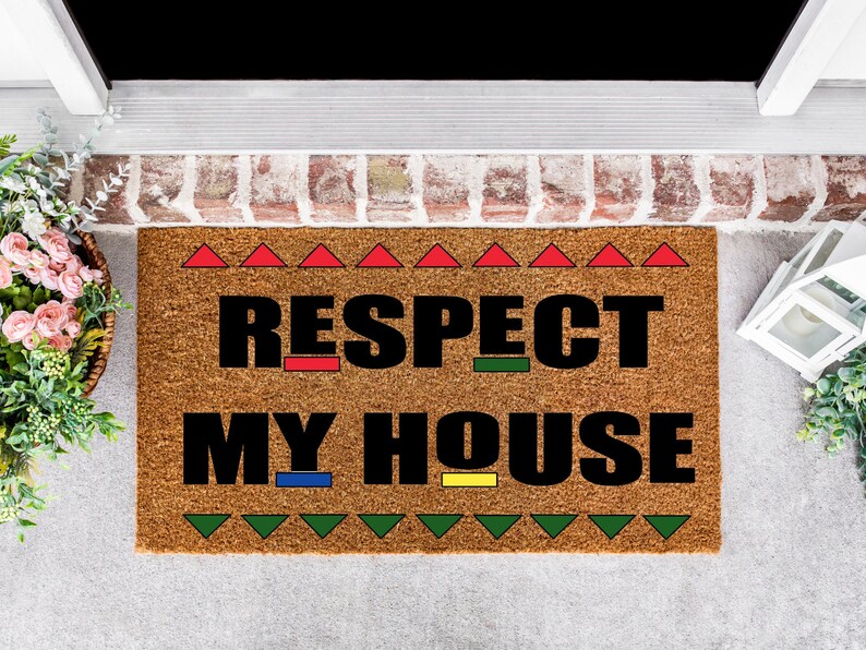 Respect My House Martin Lawrence Tv Show Custom Welcome Mat, Perfect ...