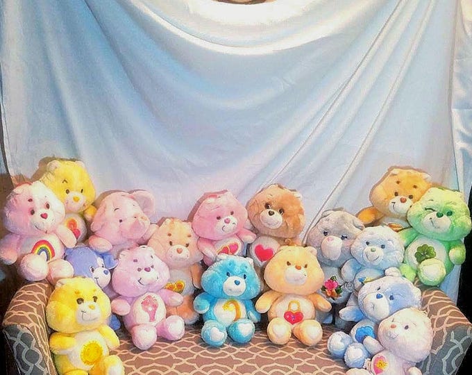 My Very Own Original, 1980s, 13" Plush Care Bears Collection! Each Are ...