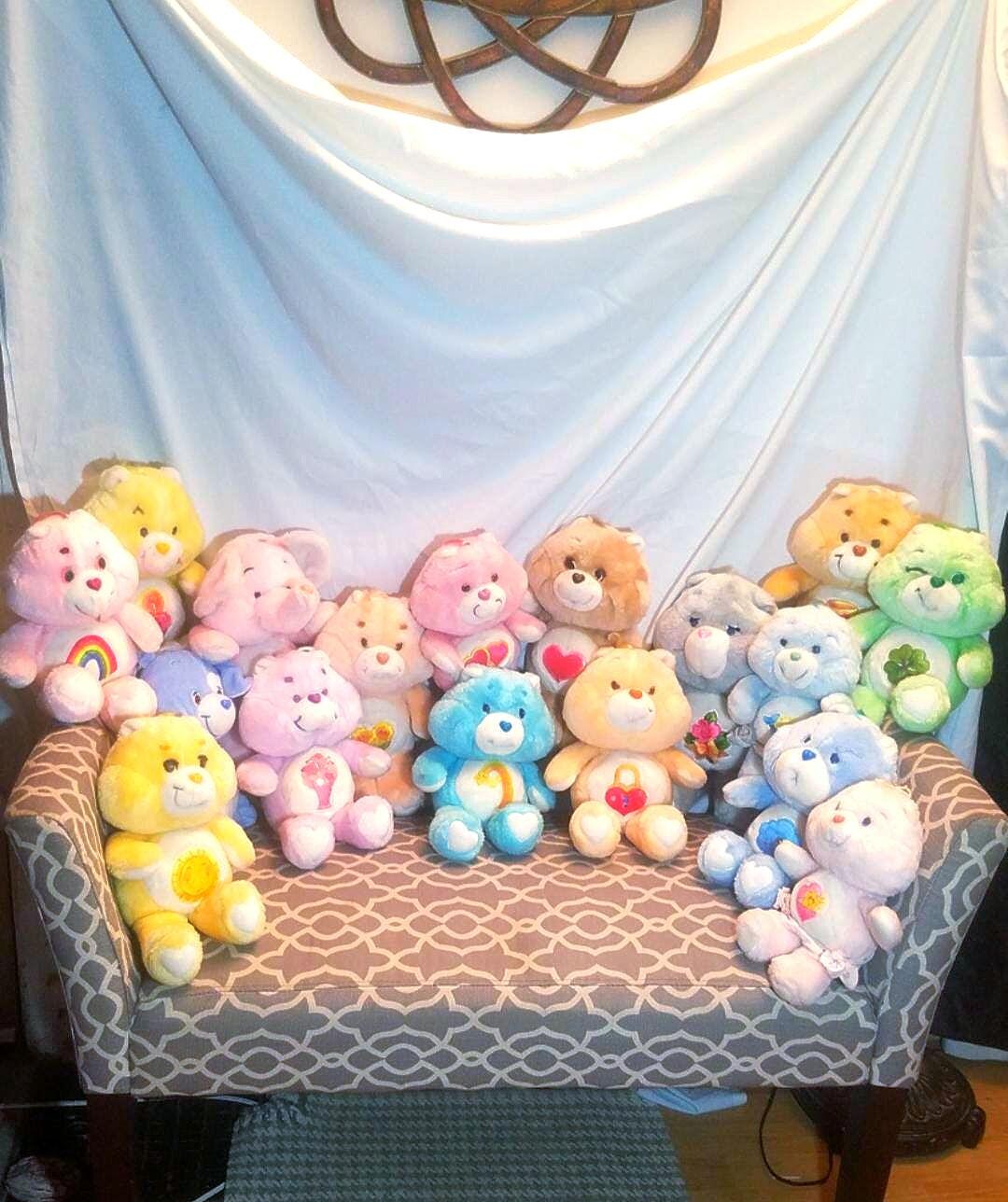 My 110% Original 1983 Plush Care Bears Collection - Etsy
