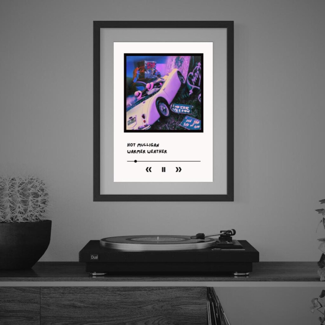 Hot Mulligan Poster Digital Download Album Cover Poster - Etsy