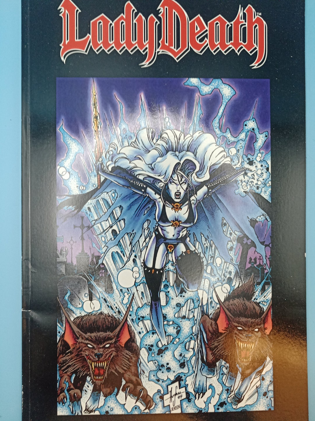 Lady Death "the Reckoning" TPB (chaos! Comics - July 1994) - Etsy