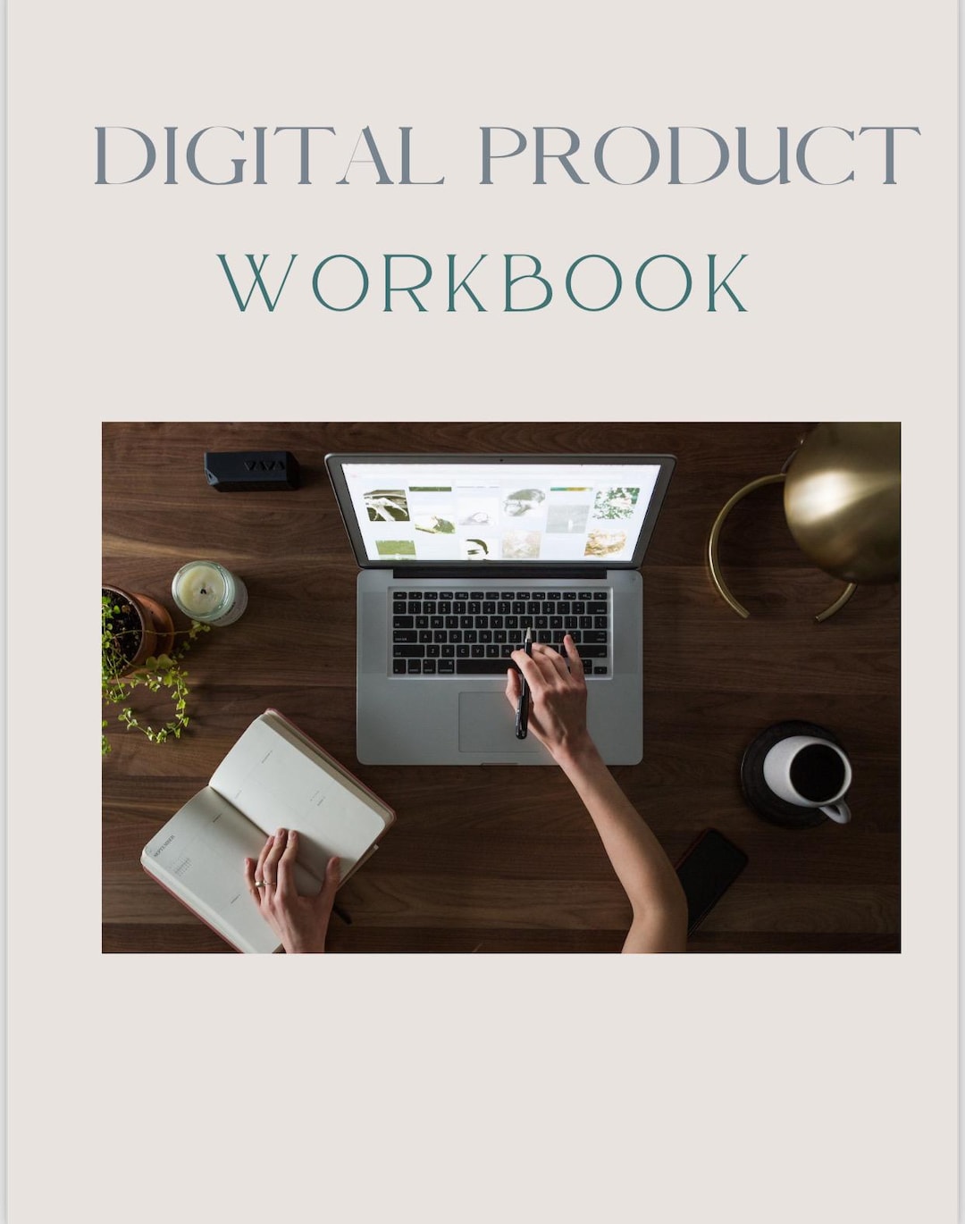 Digital Product Workbook - Etsy