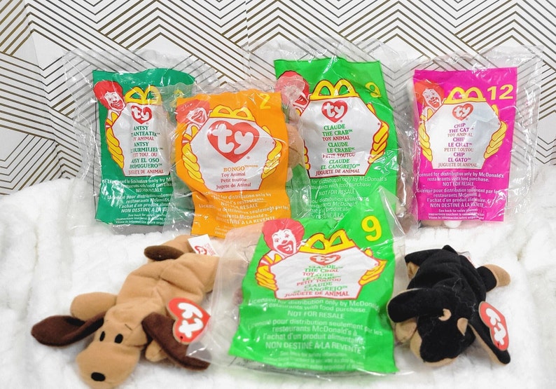 Mcdonald's Mini Beanie Babies - Etsy
