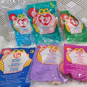 Mcdonald's Mini Beanie Babies - Etsy