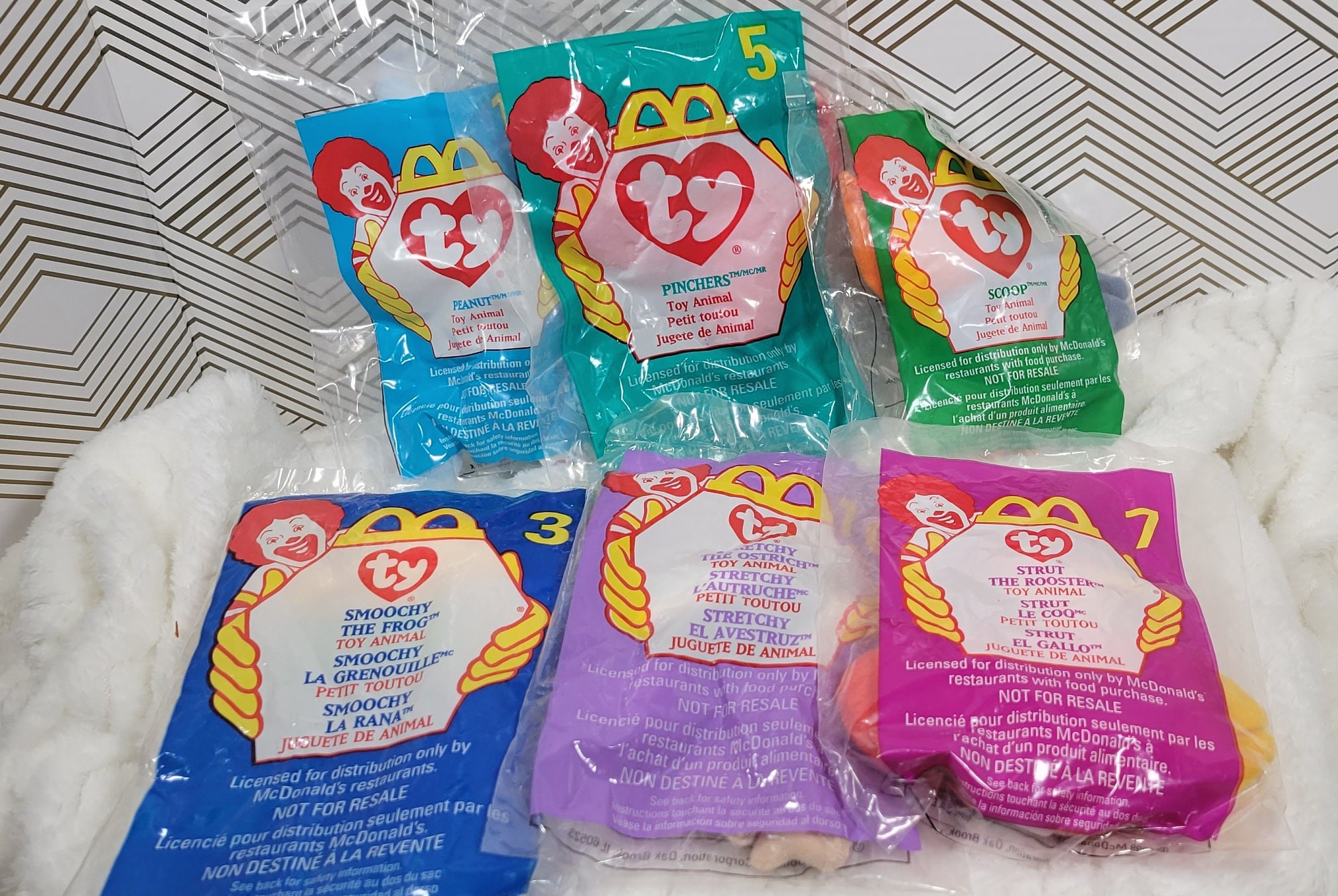 Mcdonald's Mini Beanie Babies - Etsy