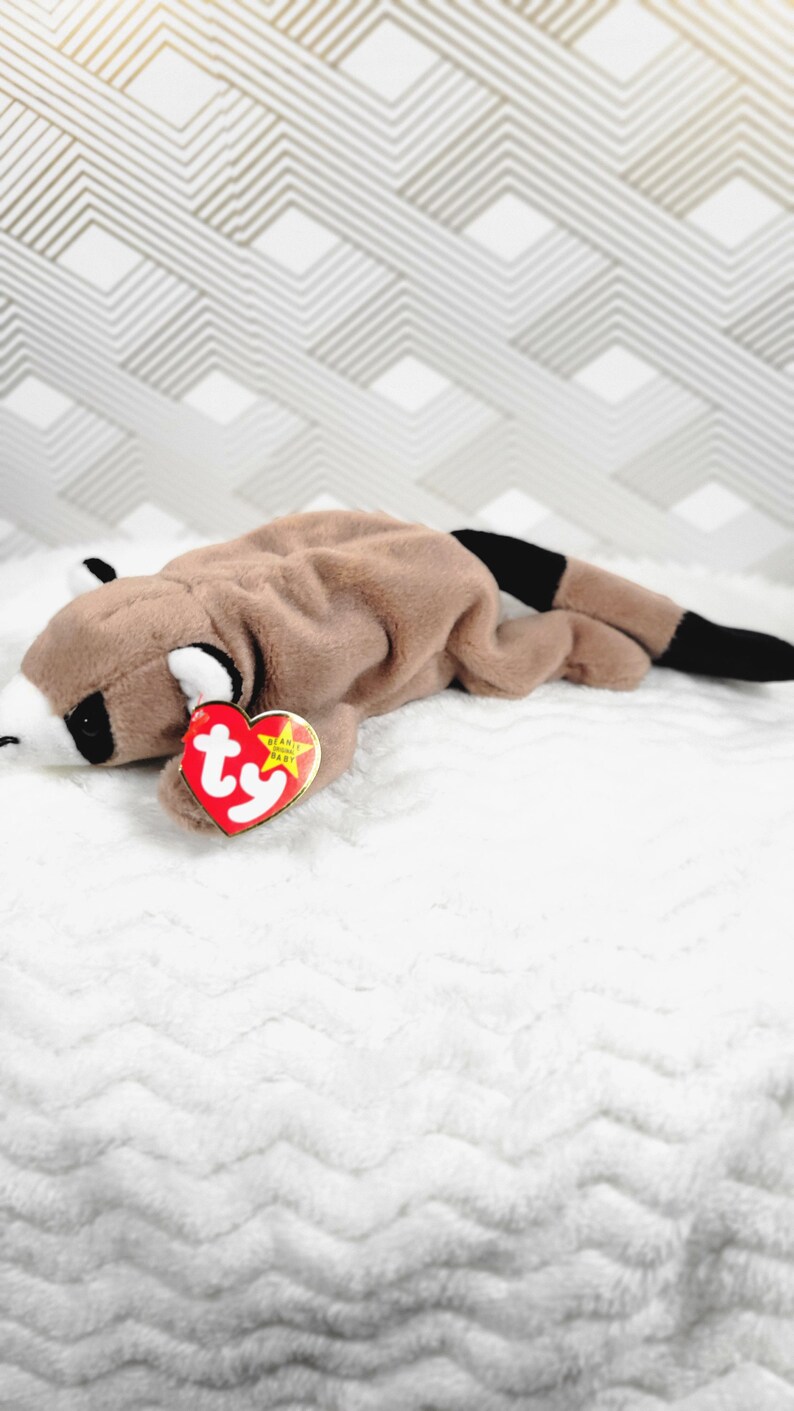 Ringo the Raccoon Beanie Baby - Etsy