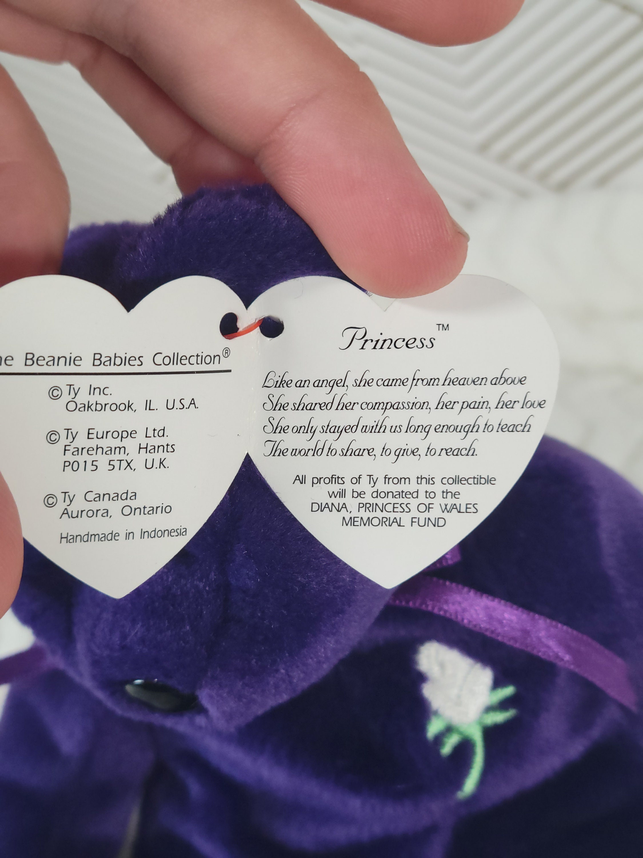 Rare Princess Bear No Space in Poem Made in Indonesia - Etsy