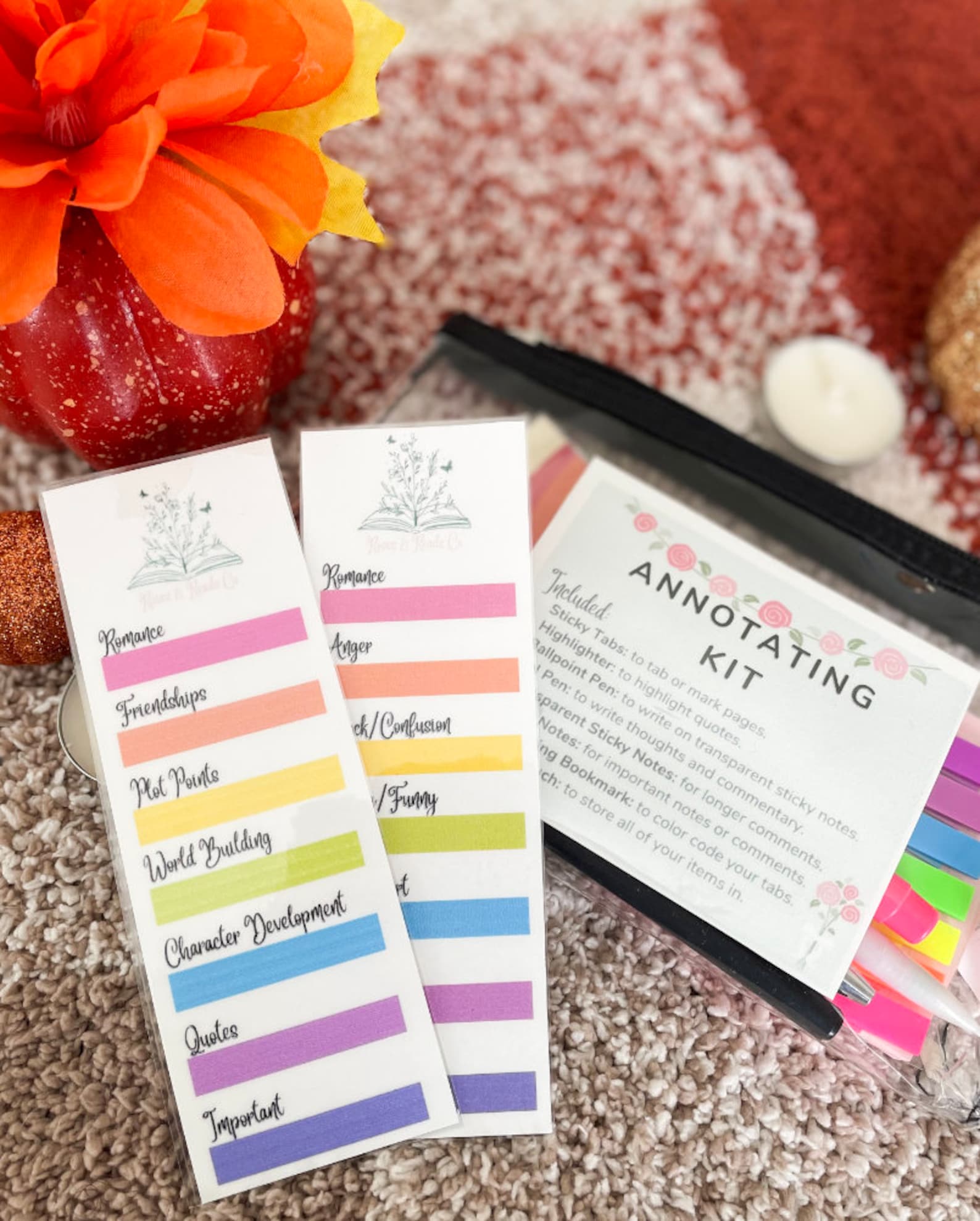 Beginners Annotating Book Kit Annotating Kit Bookish Gift - Etsy Beginners Annotating Book Kit Annotating Kit Bookish Gift - Etsy