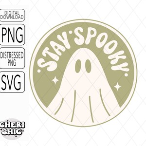 Stay Spooky Svg | Cute Ghost Svg | Cut File | Halloween Svg | Stay ...