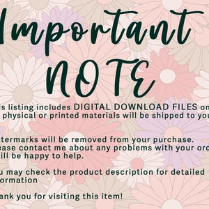 Groovy Boho Flowers Clipart Bundle, Boho Flowers Clipart SVG, Boho ...