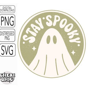 Stay Spooky Svg | Cute Ghost Svg | Cut File | Halloween Svg | Stay ...