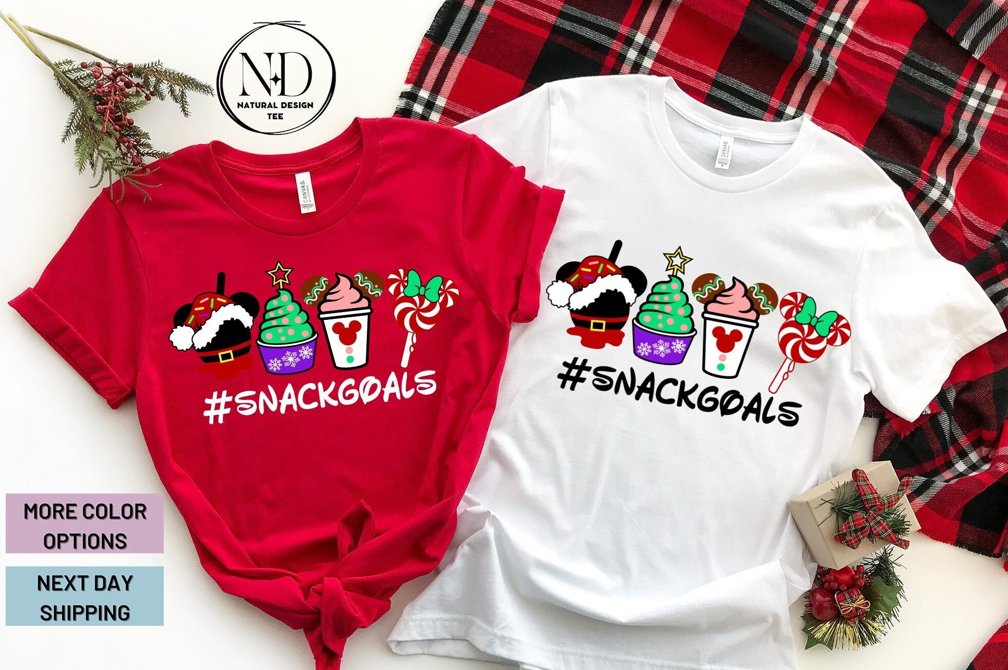 Disney Christmas Snacks, Disney Snack Goals Shirt, Disney Snack Shirt ...