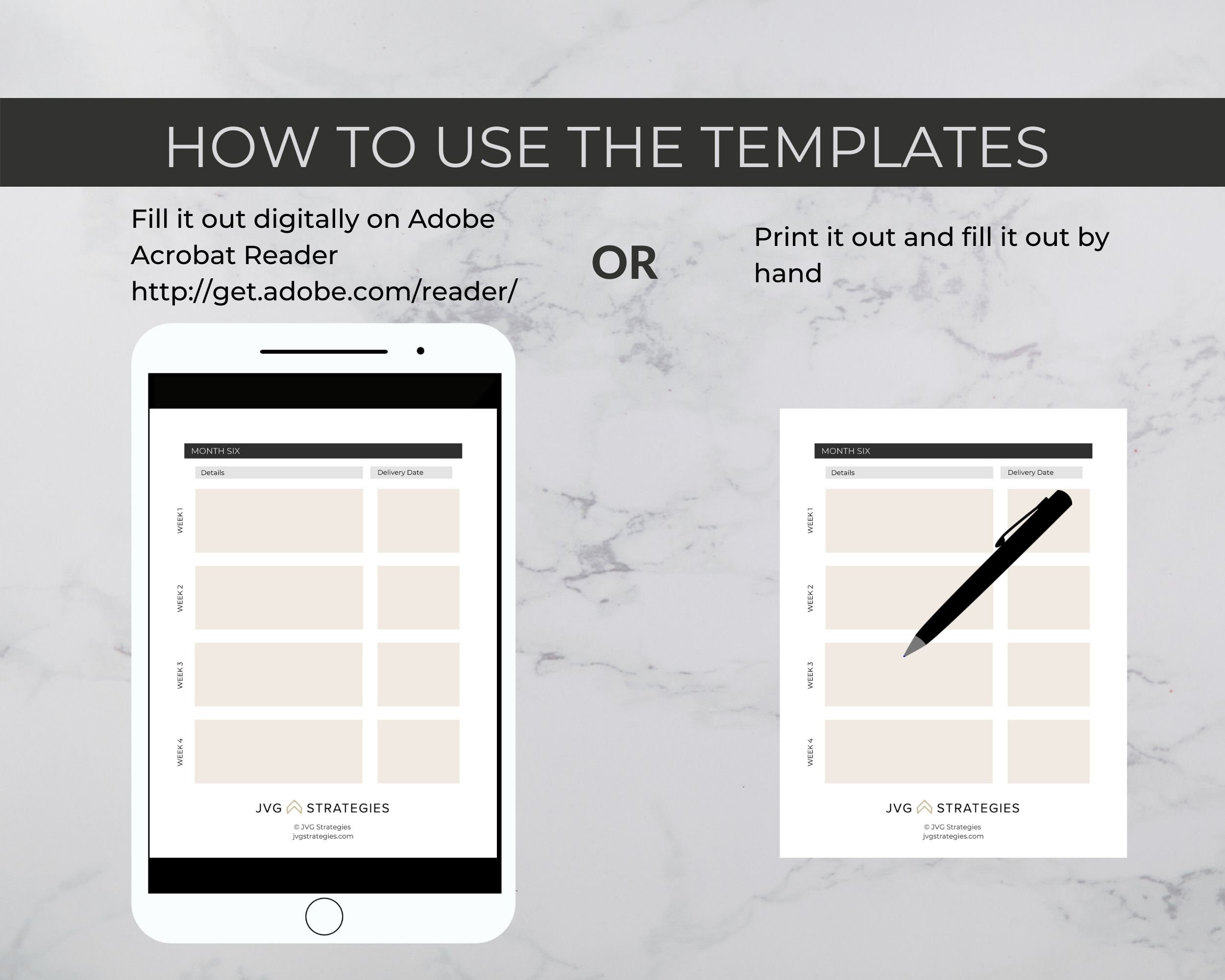 6 Month Goal Planner, Goal Setting Planner With Habits Tracker - Etsy
