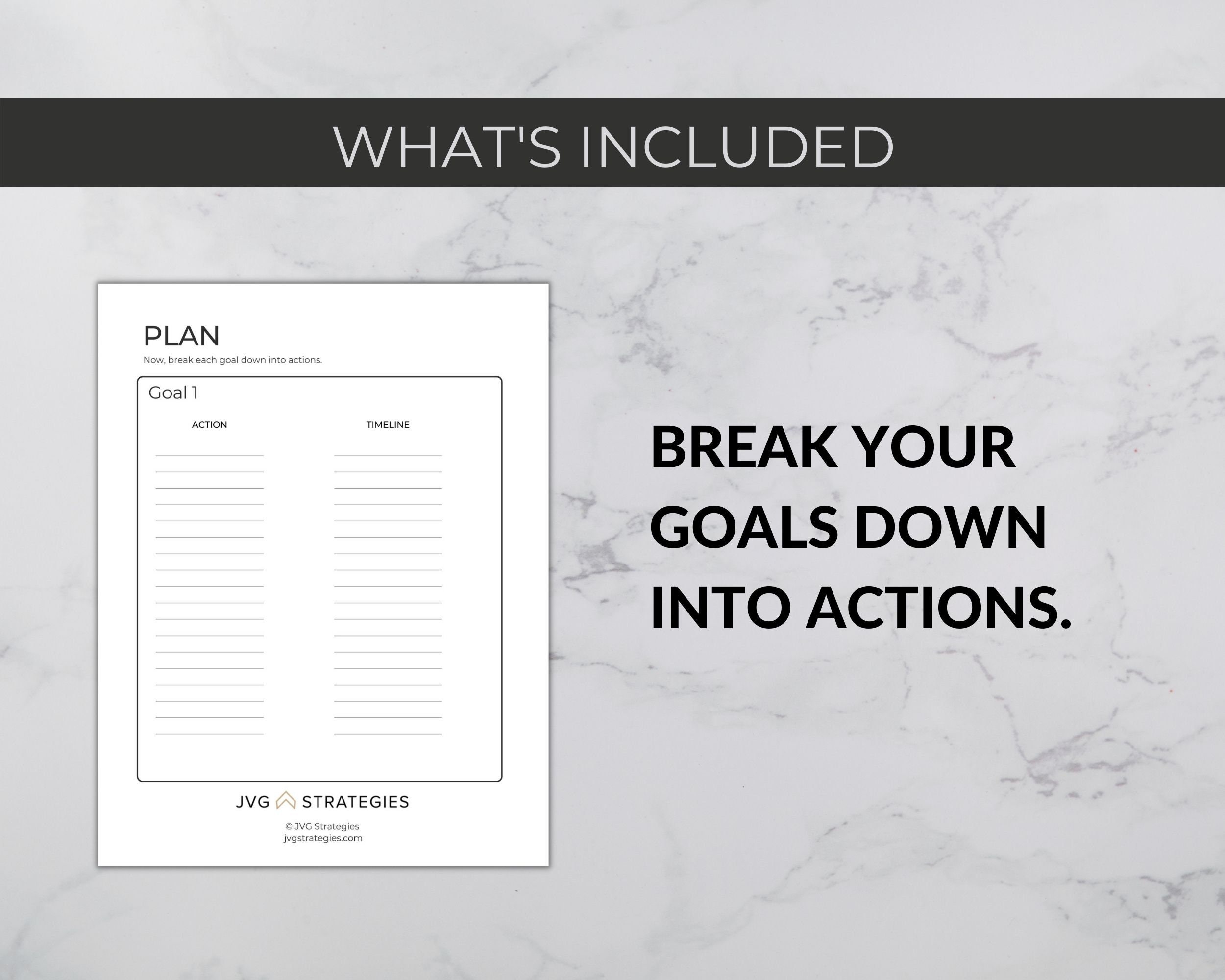 6 Month Goal Planner, Goal Setting Planner With Habits Tracker - Etsy