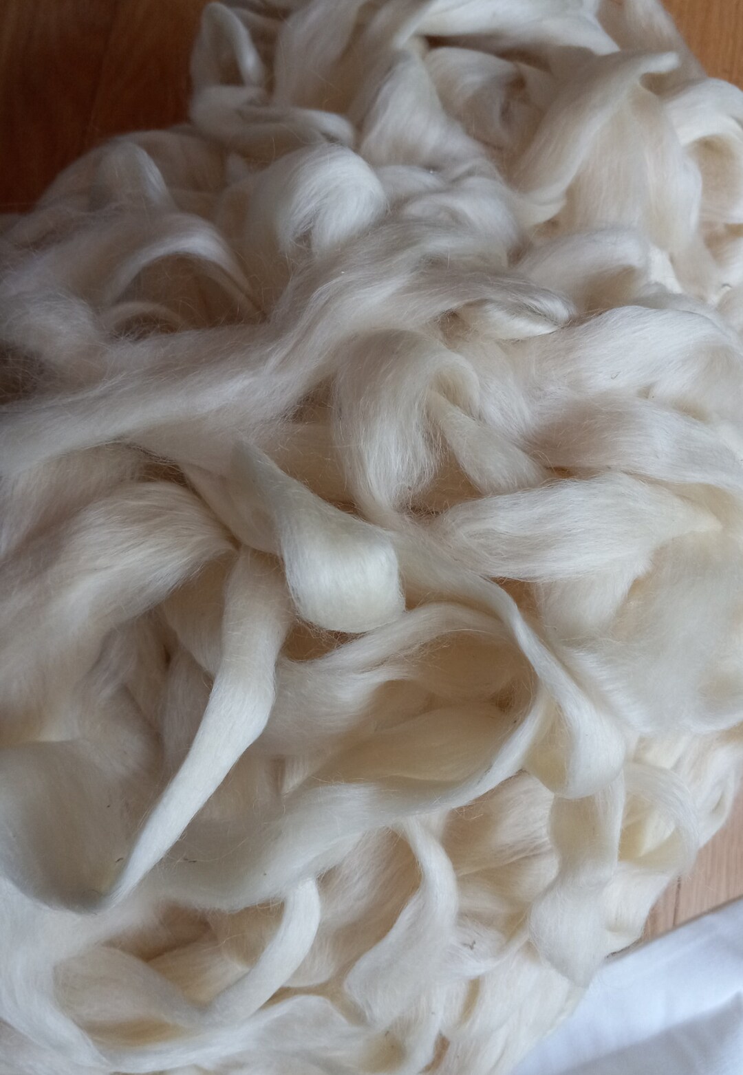 Suri Alpaca Roving White Dancer Grade, 2 Oz - Etsy