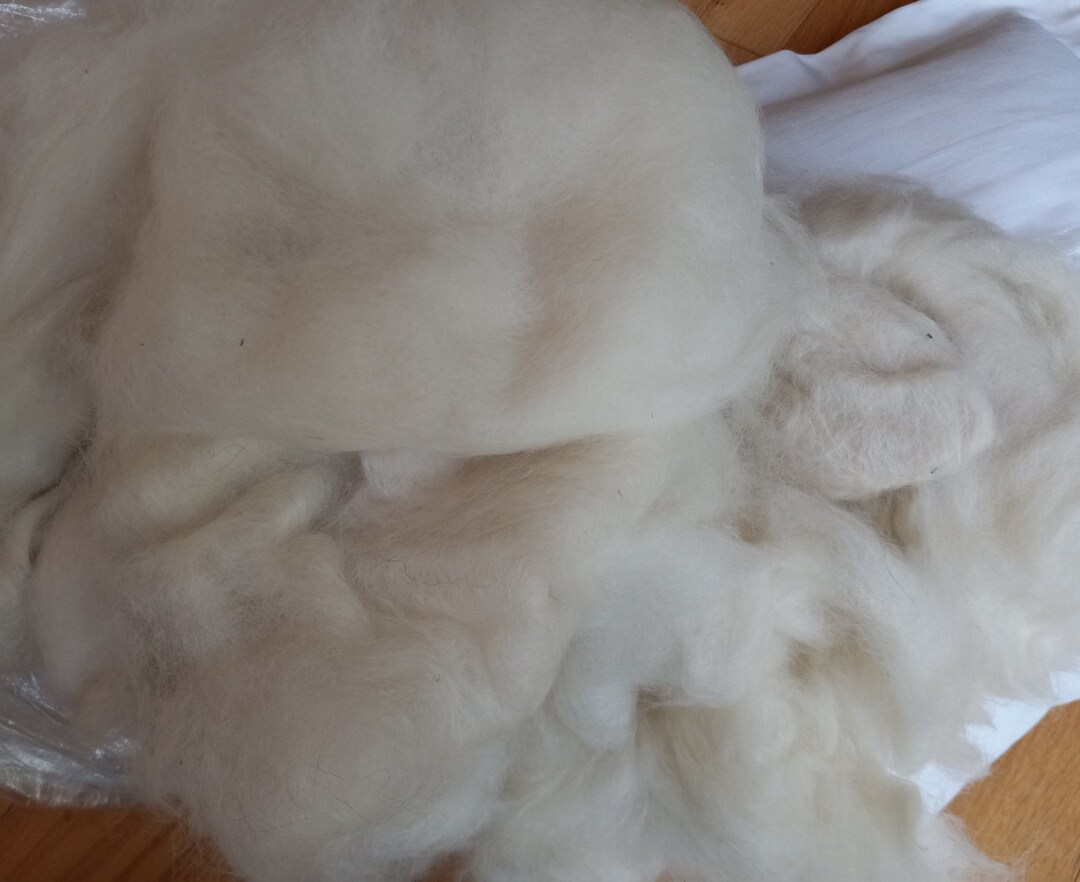 RC3 Suri Alpaca W Merino/silk Cloud Grade 3 Natural White - Etsy