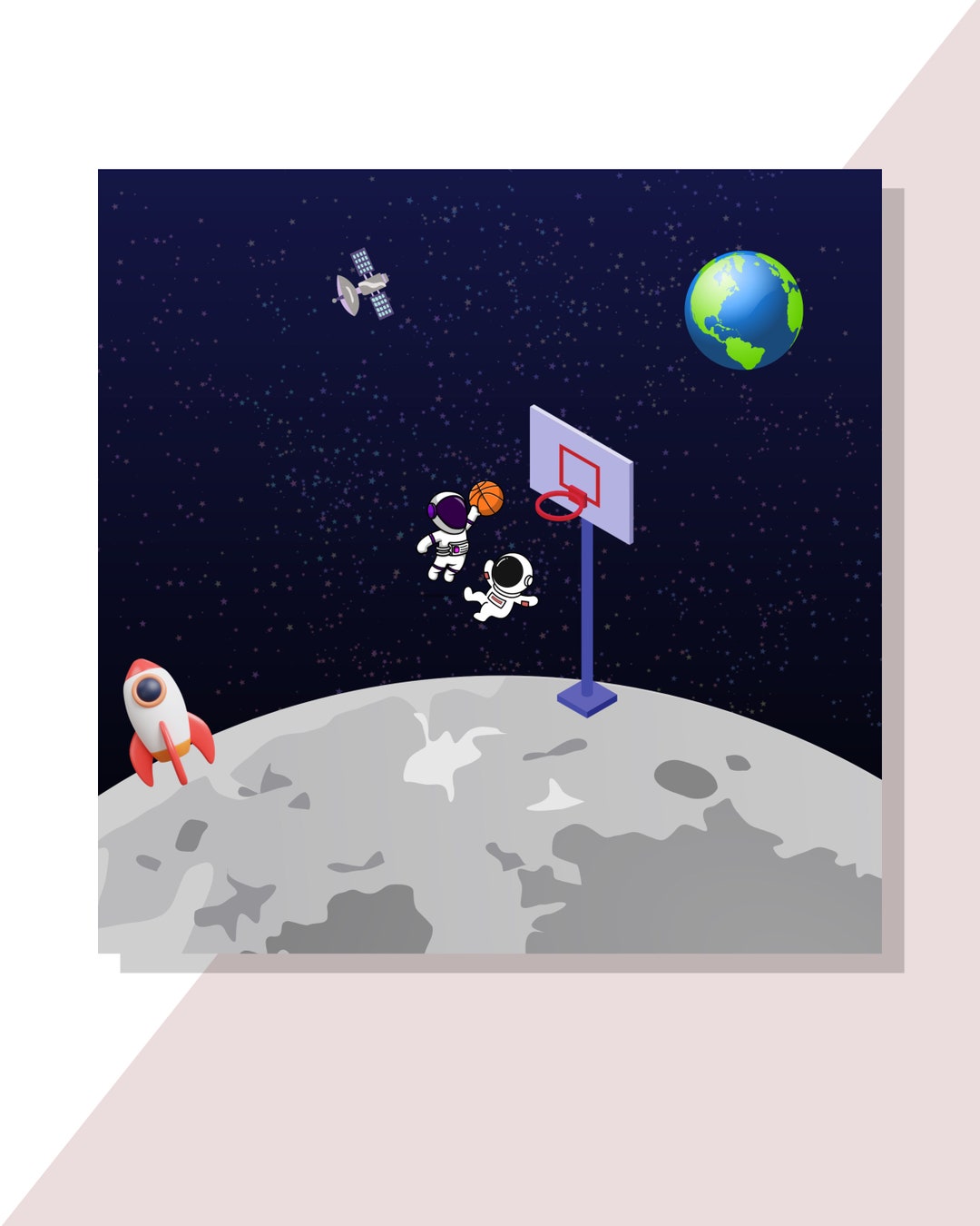 Spaceketball Space Themed Canvas Print (digital Download Only) 12"x12 ...