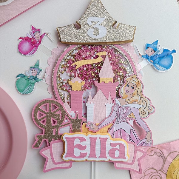 Princess Cake Topper - Etsy