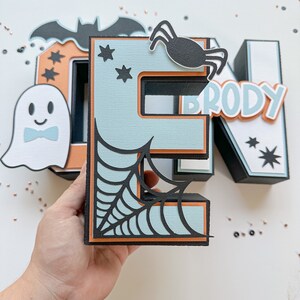 Spooky One 3D Letter, the Spooky One, Spooky One Decor, Spooky One Boy ...