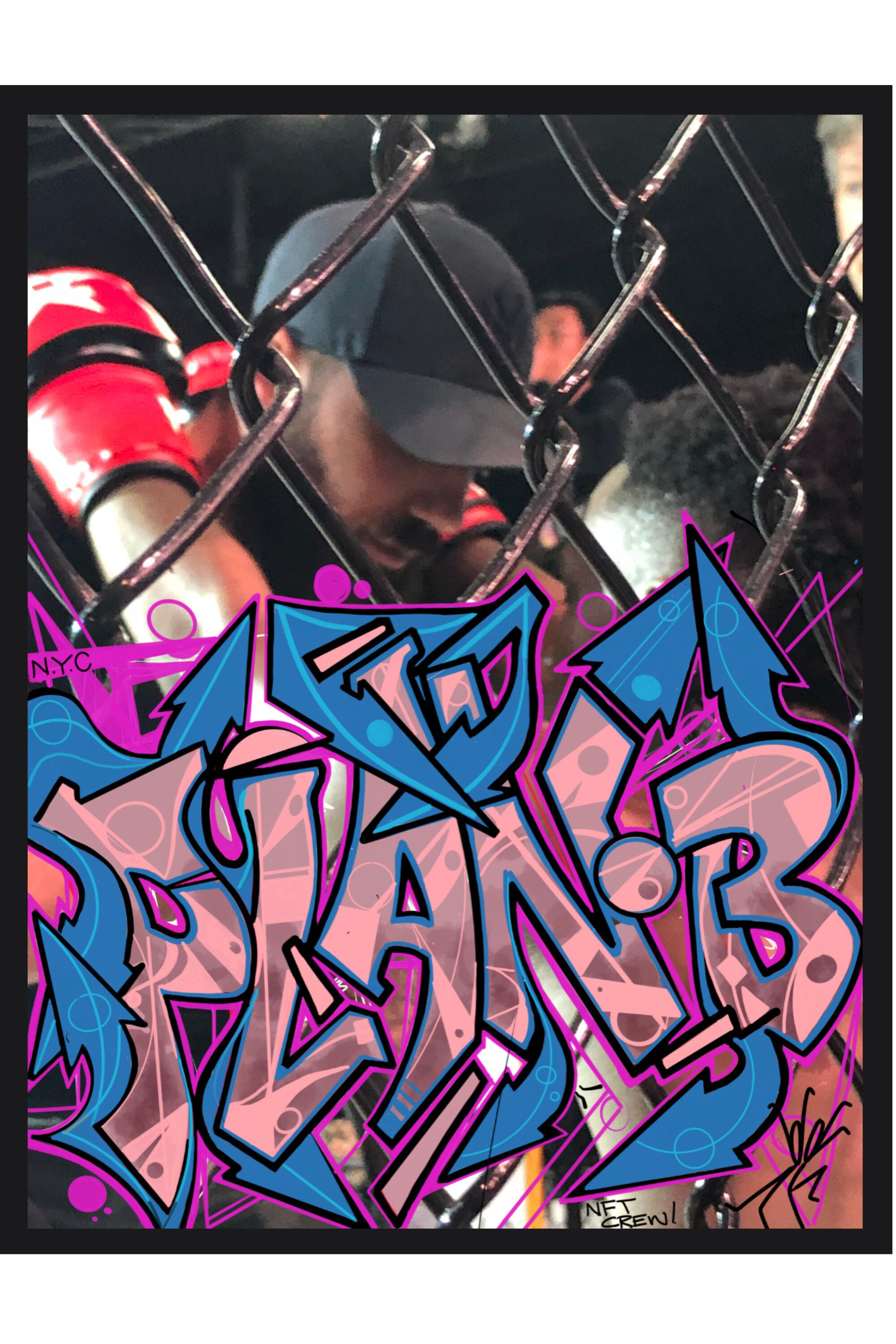 Urban Art Graffiti Art Meets Combat Sports - Etsy