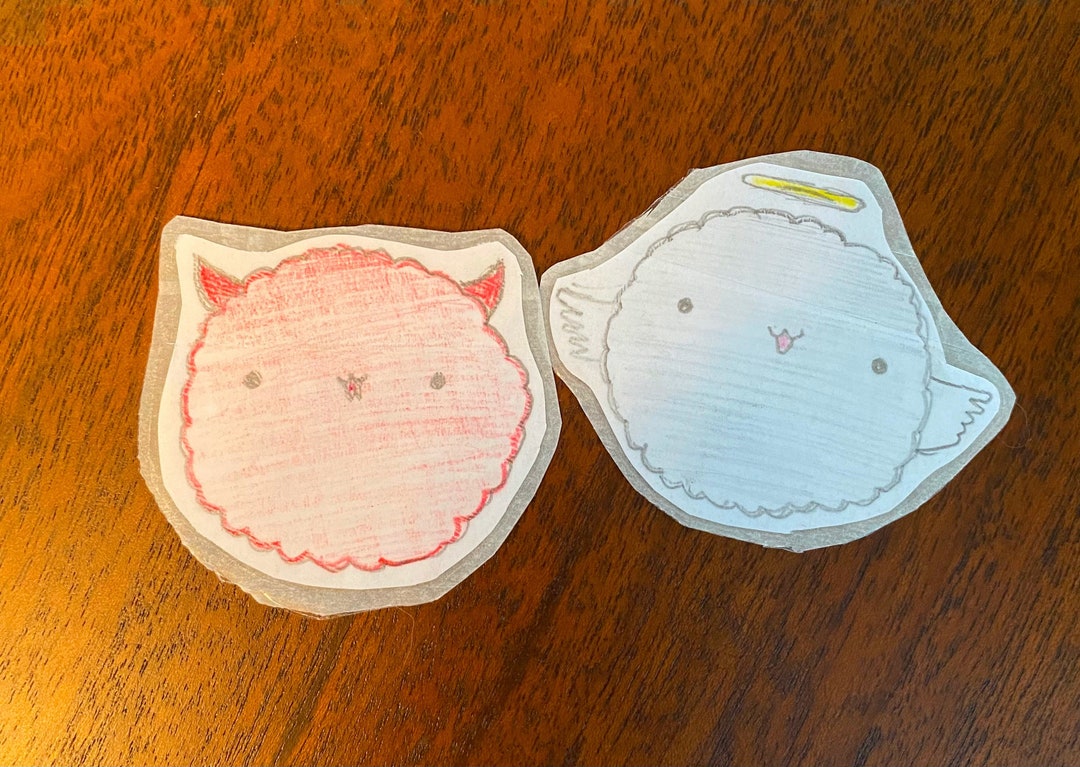 Cute Stickers Parchment Paper Peel - Etsy