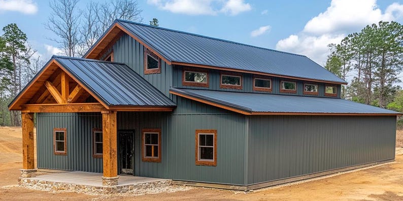 Monitor Style Barndominium CDD-M1002 - Etsy