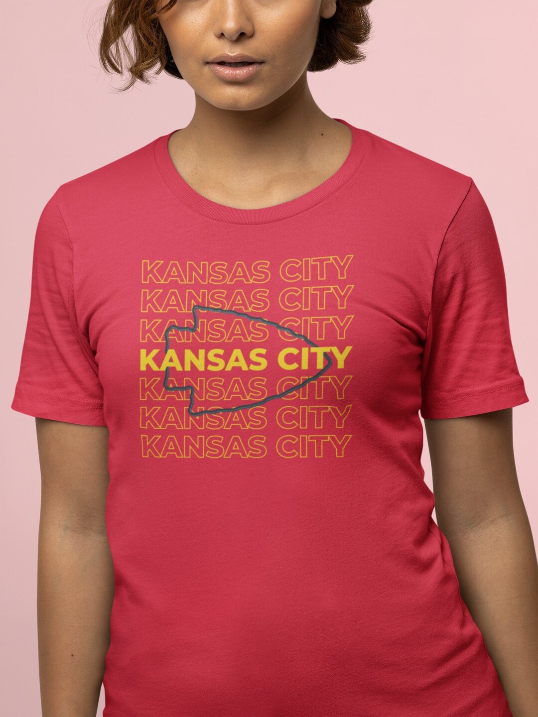 Chiefs Kansas City Football, Arrow Head Men and Women Gift T-shirt - Etsy