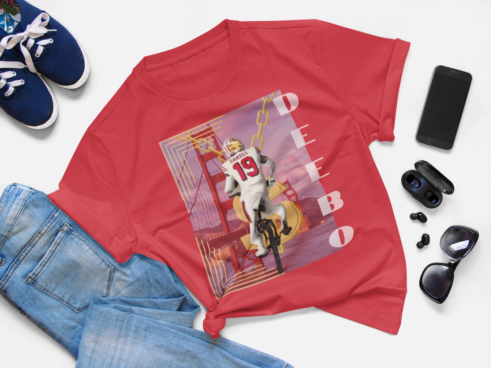 Deebo Samuels San Francisco Chain 49ers Men and Women - Etsy UK