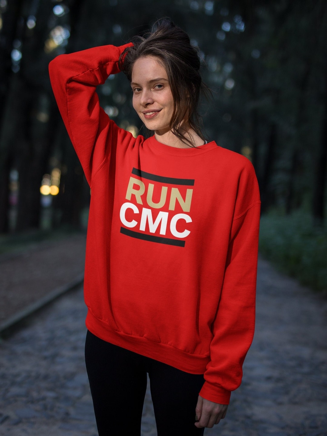 Christian Mccaffrey Run CMC 49er Sweatshirt, San Francisco Gift, Niners ...