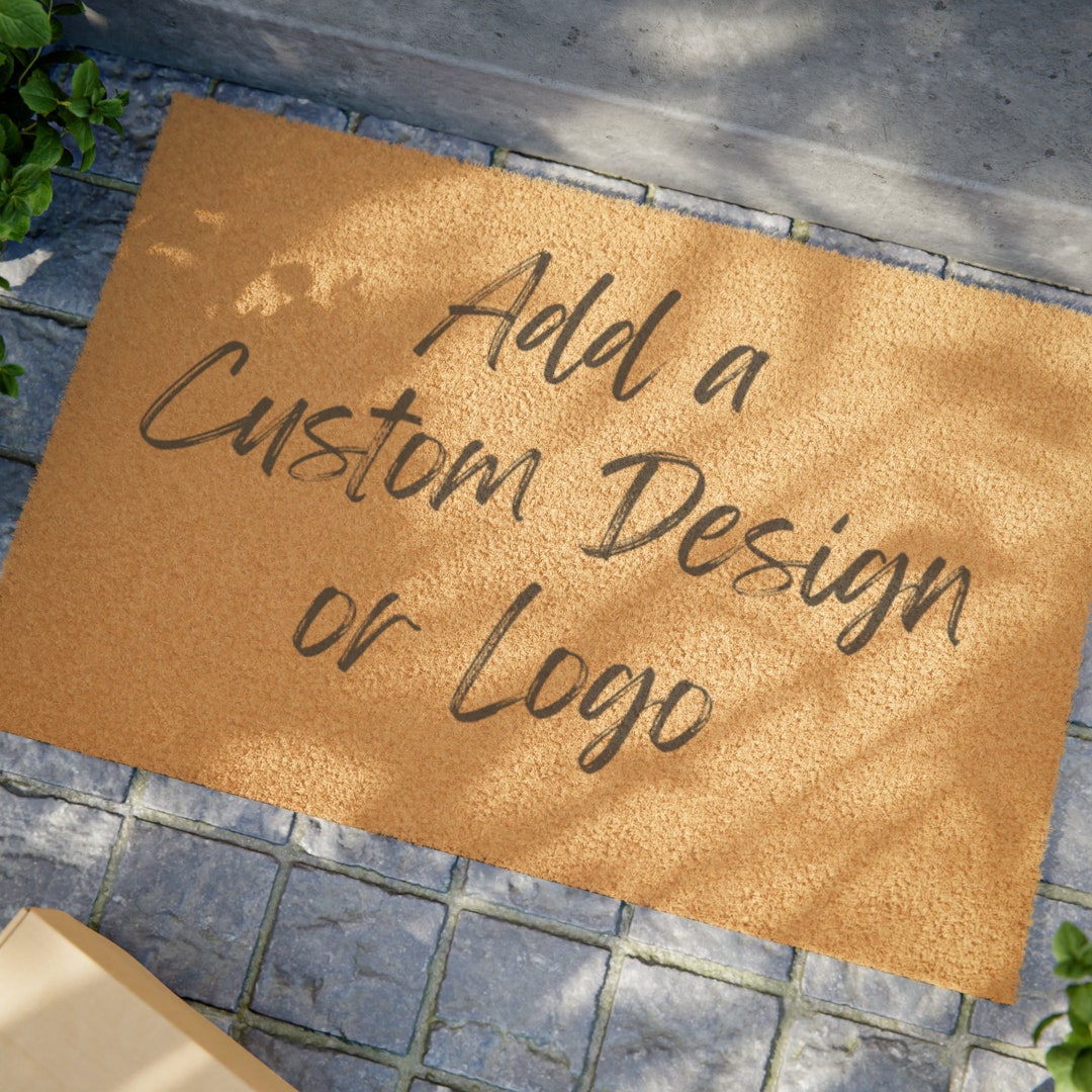 Customized Welcome Mat: Personalized Sports Design, Home Gift - Etsy