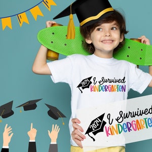 2024 Kindergarten Graduation, Graduation DTF Transfers, Kindergarten ...