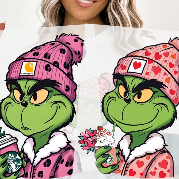 Grinch Valentine - Etsy