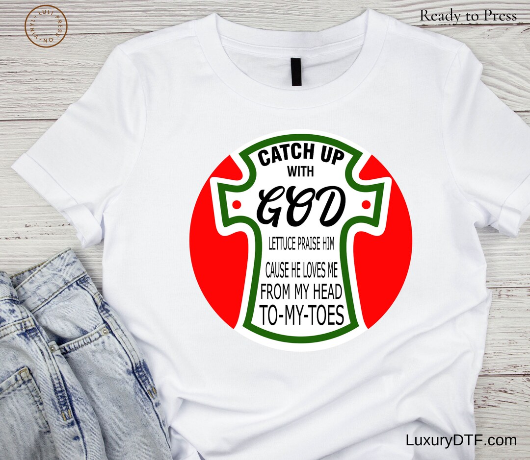 Fun Christian DTF Transfer for T-shirts, Hoodies, Totes, and More - Etsy