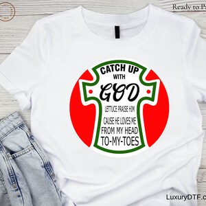 Fun Christian DTF Transfer for T-shirts, Hoodies, Totes, and More - Etsy