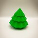 Cozy Tea Light Christmas Tree, Modern Holiday Décor, 3D Printed, Desk ...