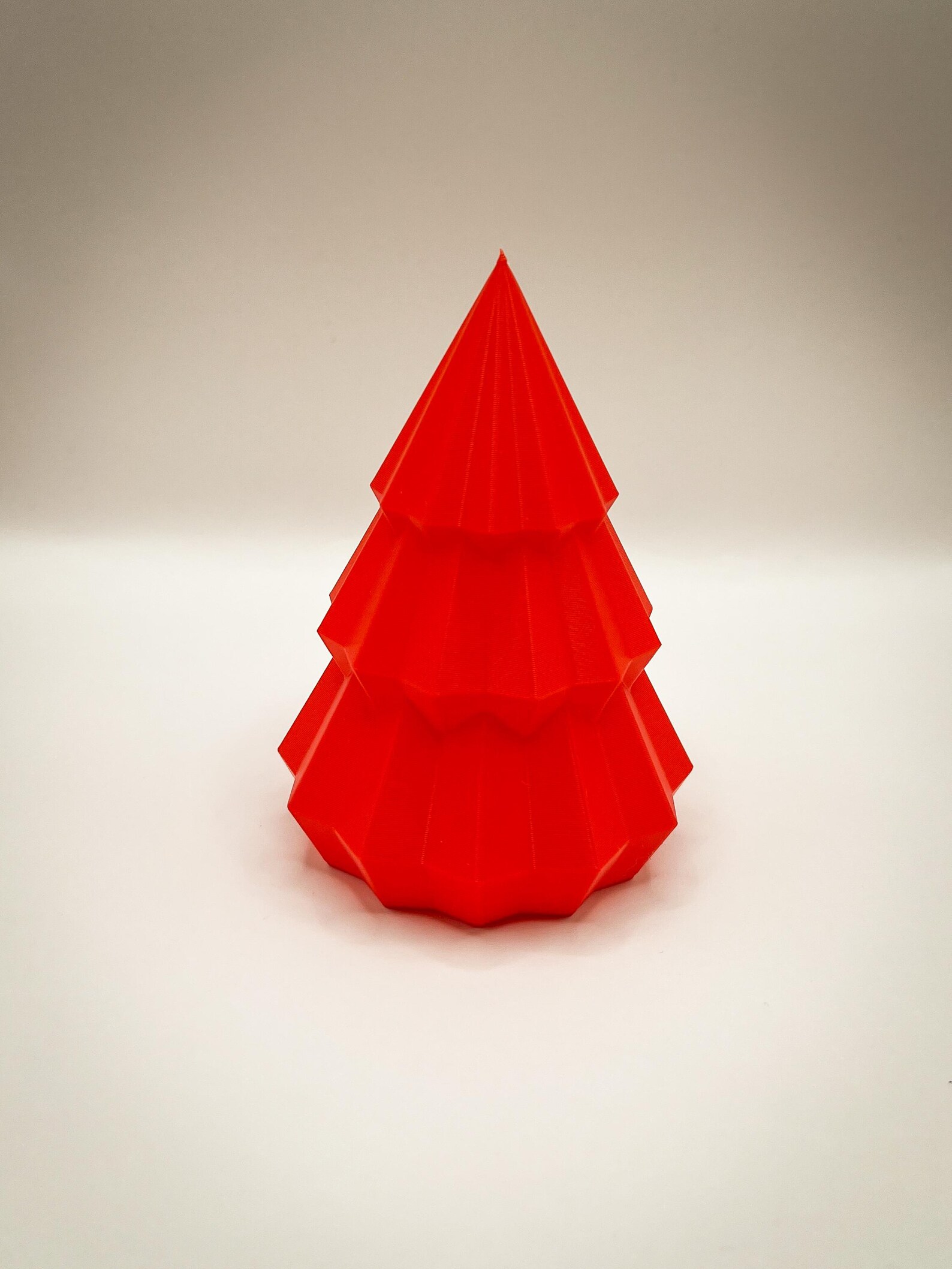 Cozy Tea Light Christmas Tree, Modern Holiday Décor, 3D Printed, Desk ...