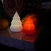Cozy Tea Light Christmas Tree, Modern Holiday Décor, 3D Printed, Desk ...