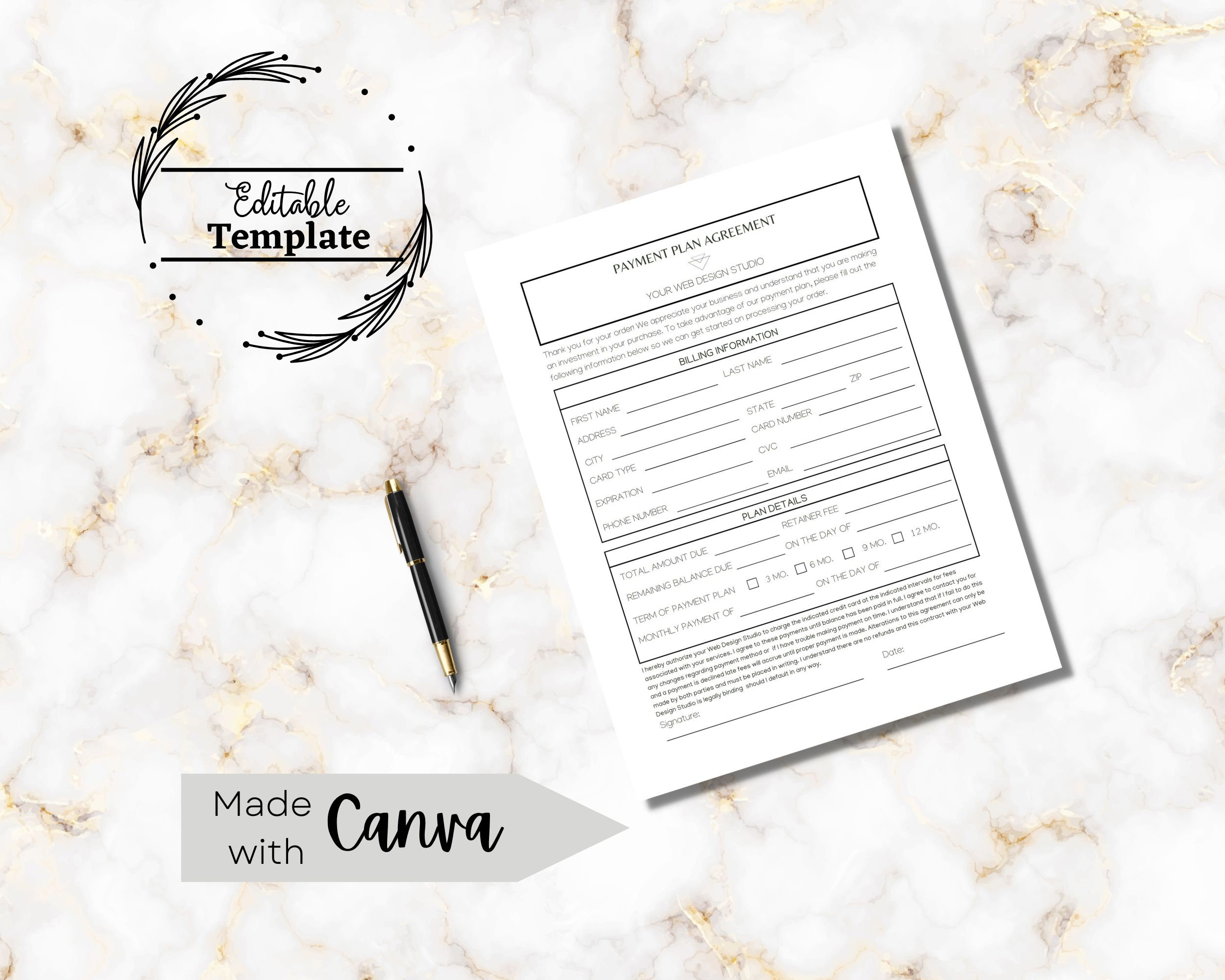 Modern Payment Plan, Website Payment Plan, Small Business Payment Plan ...