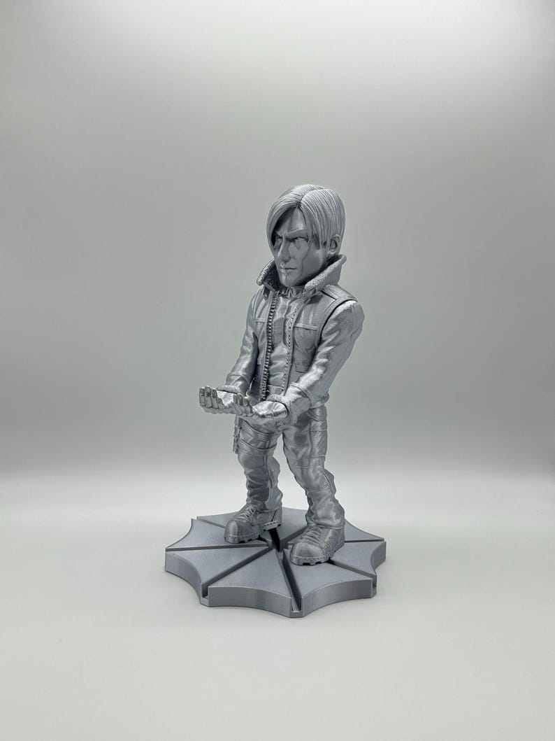Leon Resident Evil, Controller Stand, Phone Holder, Gaming, Room Decor ...