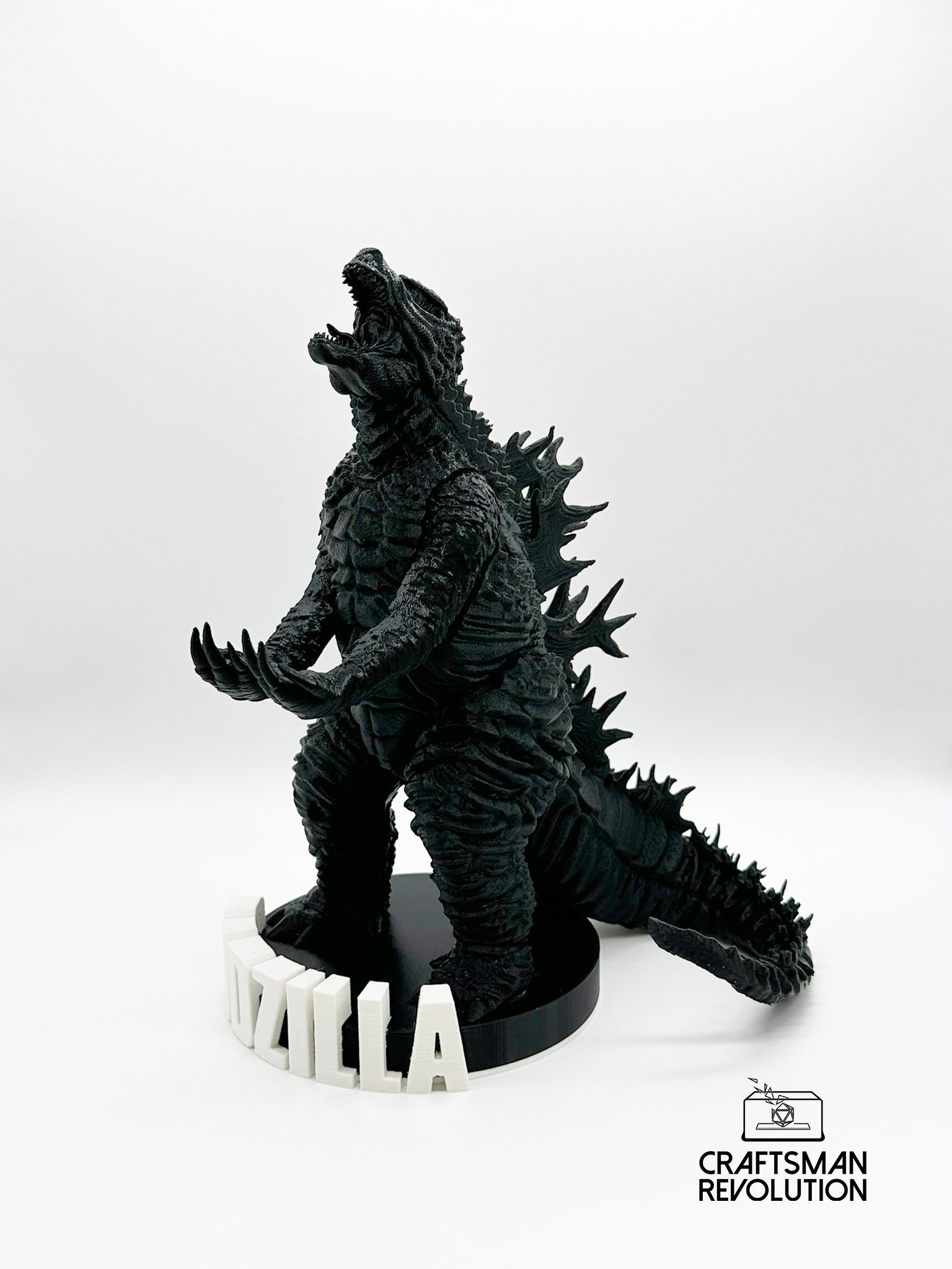 Godzilla Controller Stand, Phone Holder, Gaming, Room Decor, Office ...