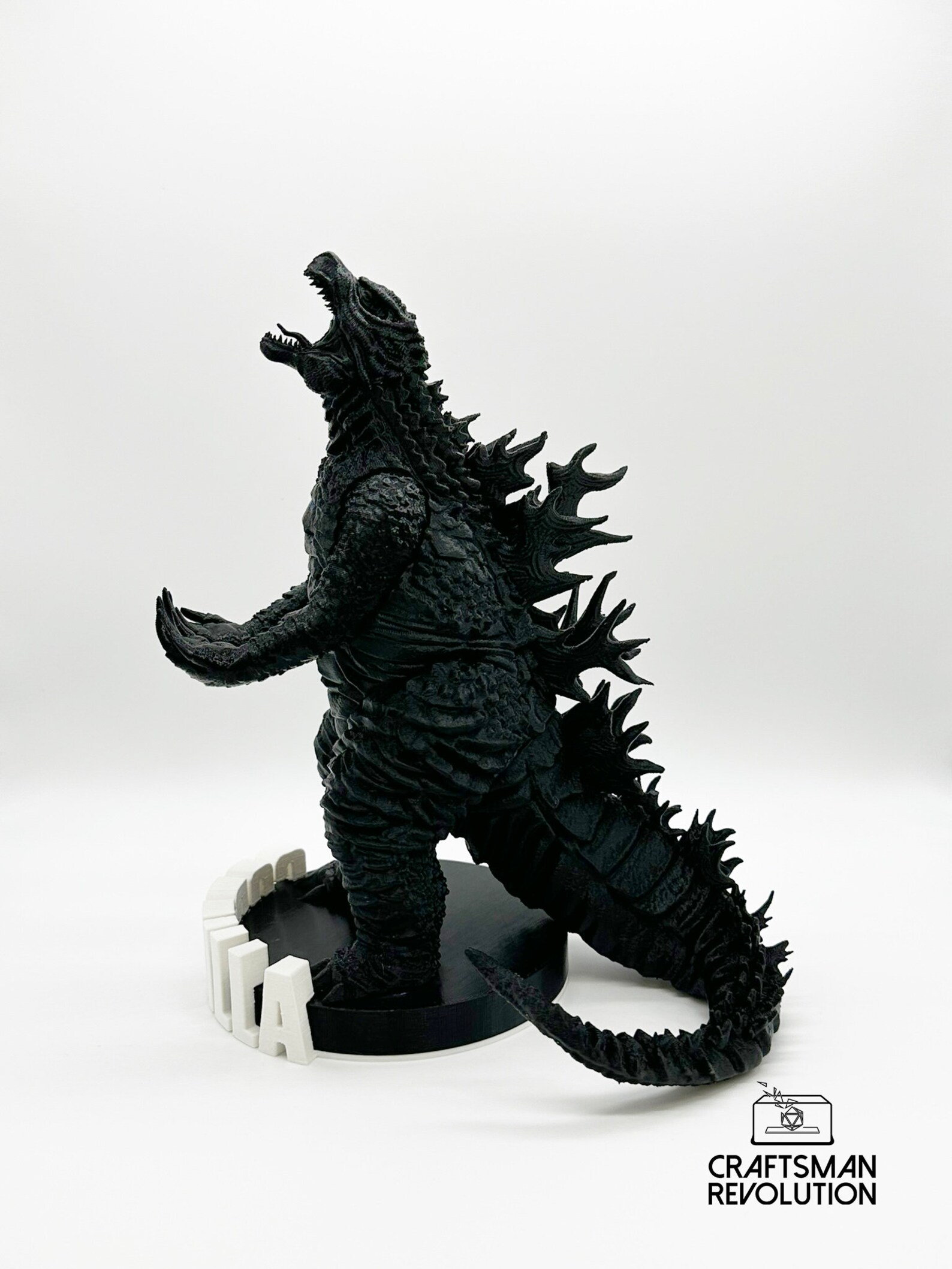Godzilla Controller Stand, Phone Holder, Gaming, Room Decor, Office ...