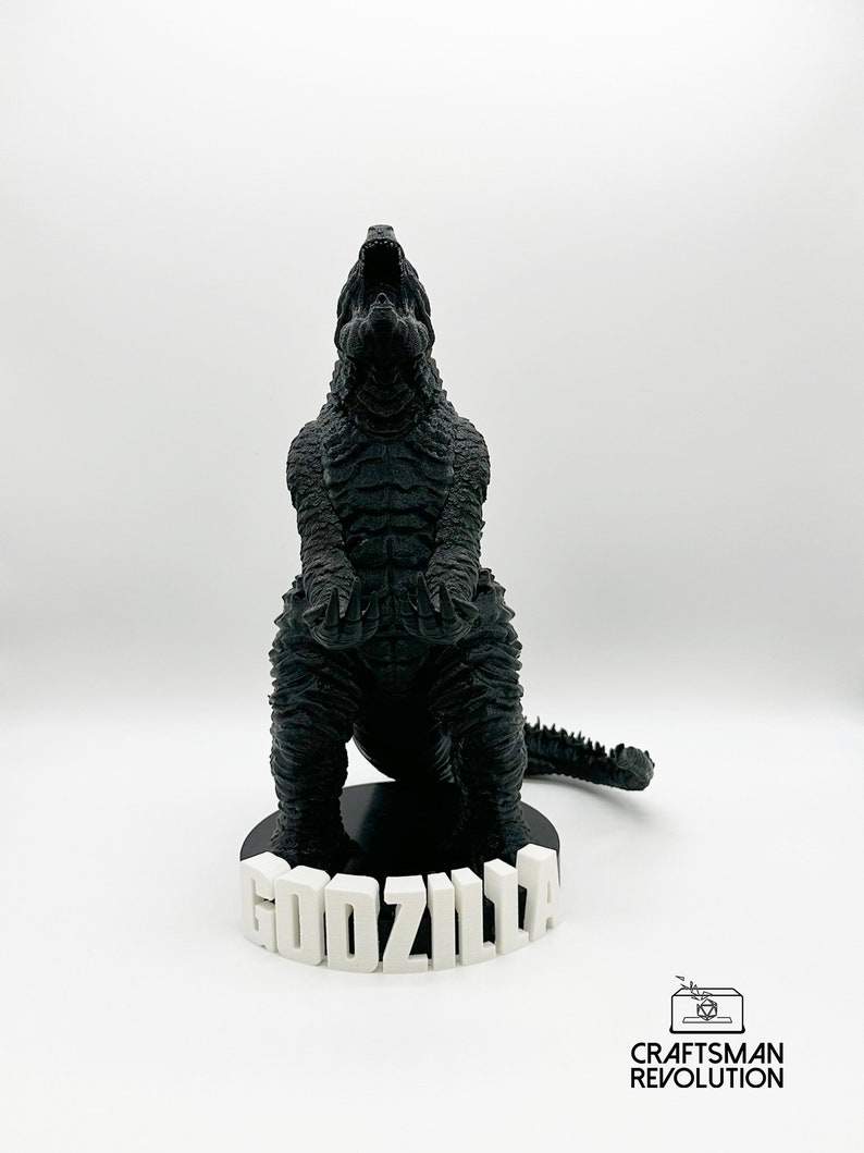Godzilla Controller Stand, Phone Holder, Gaming, Room Decor, Office ...