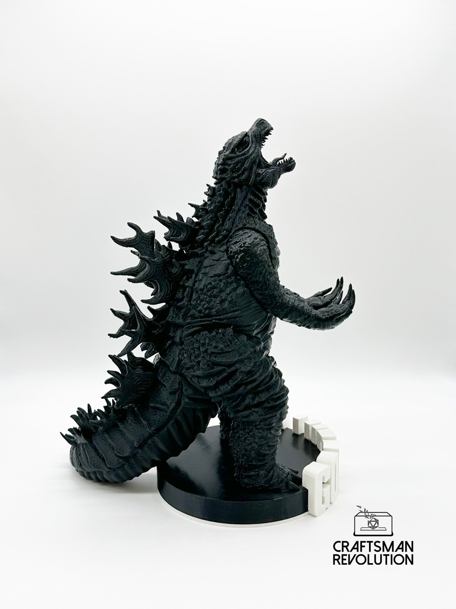 Godzilla Controller Stand, Phone Holder, Gaming, Room Decor, Office ...